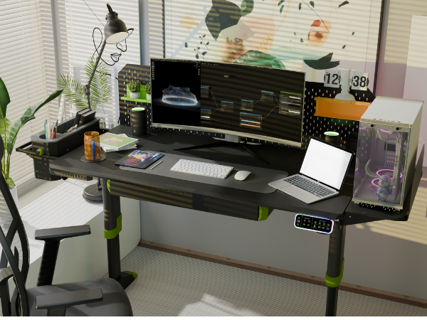 The Future of Workspace Design: How the LIVTAB CyberOne Desk Supports